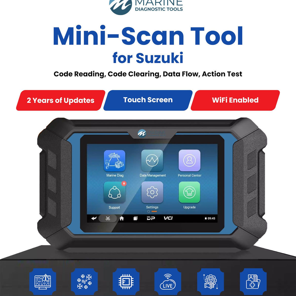Marine Diagnostic Mini Scan Tool for Suzuki Engines — Marine Diagnostic ...