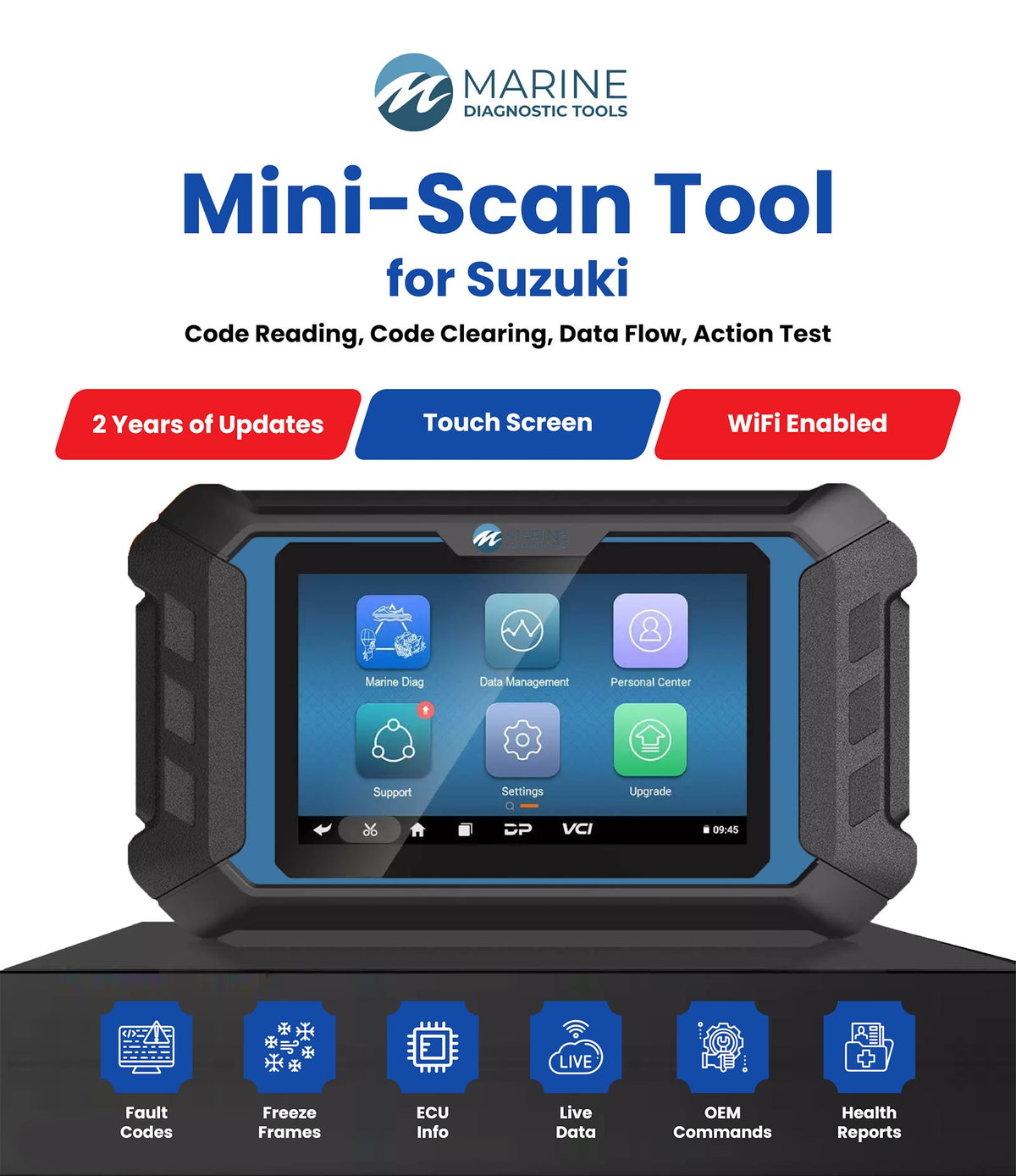 Marine Diagnostic Mini Scan Tool for Suzuki Engines — Marine Diagnostic ...