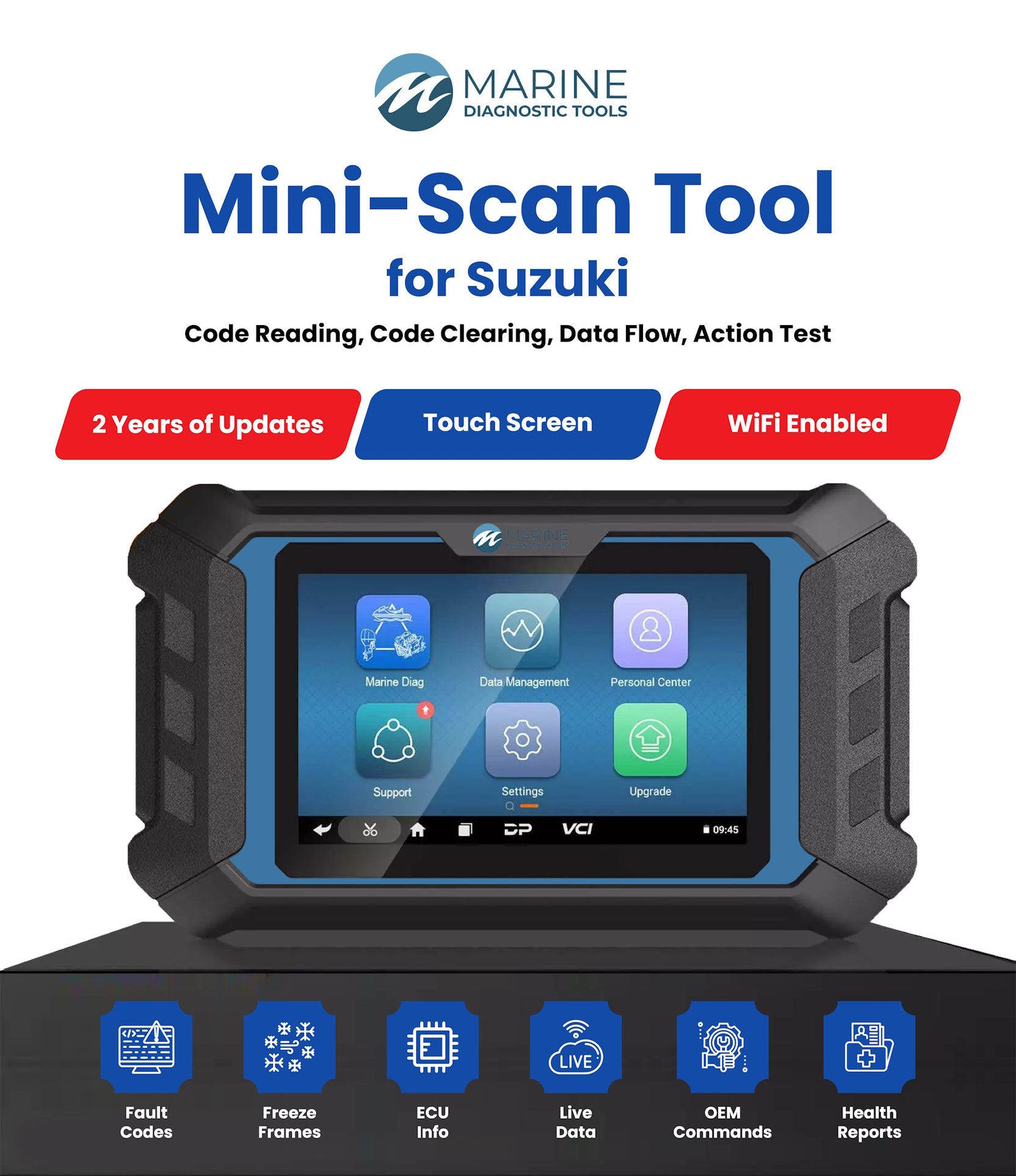 Marine Diagnostic Mini Scan Tool for Suzuki Engines — Marine Diagnostic ...