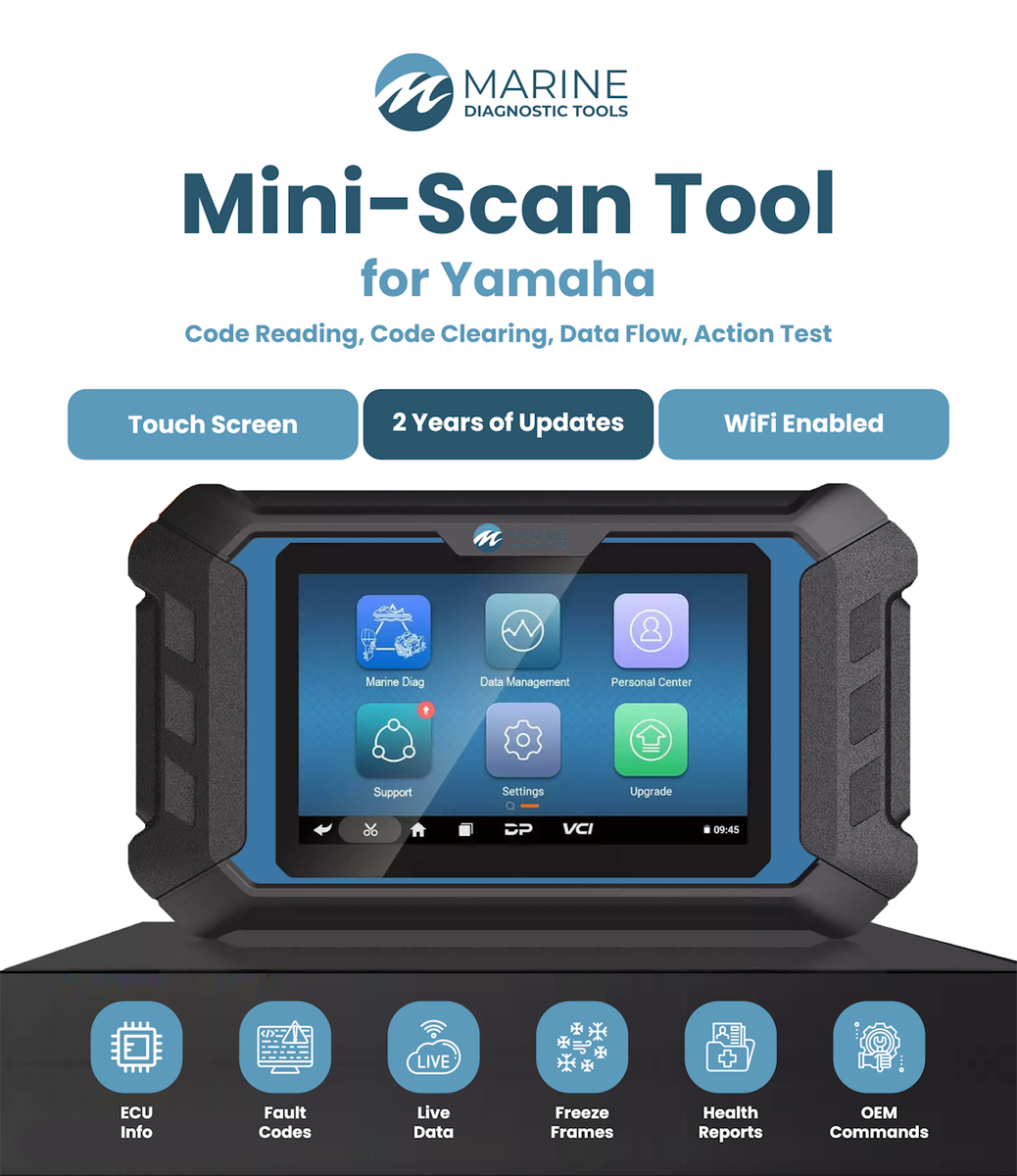 Marine Diagnostic Mini Scan Tool for Yamaha Engines & Yamaha PWCs — Marine Diagnostic Tools
