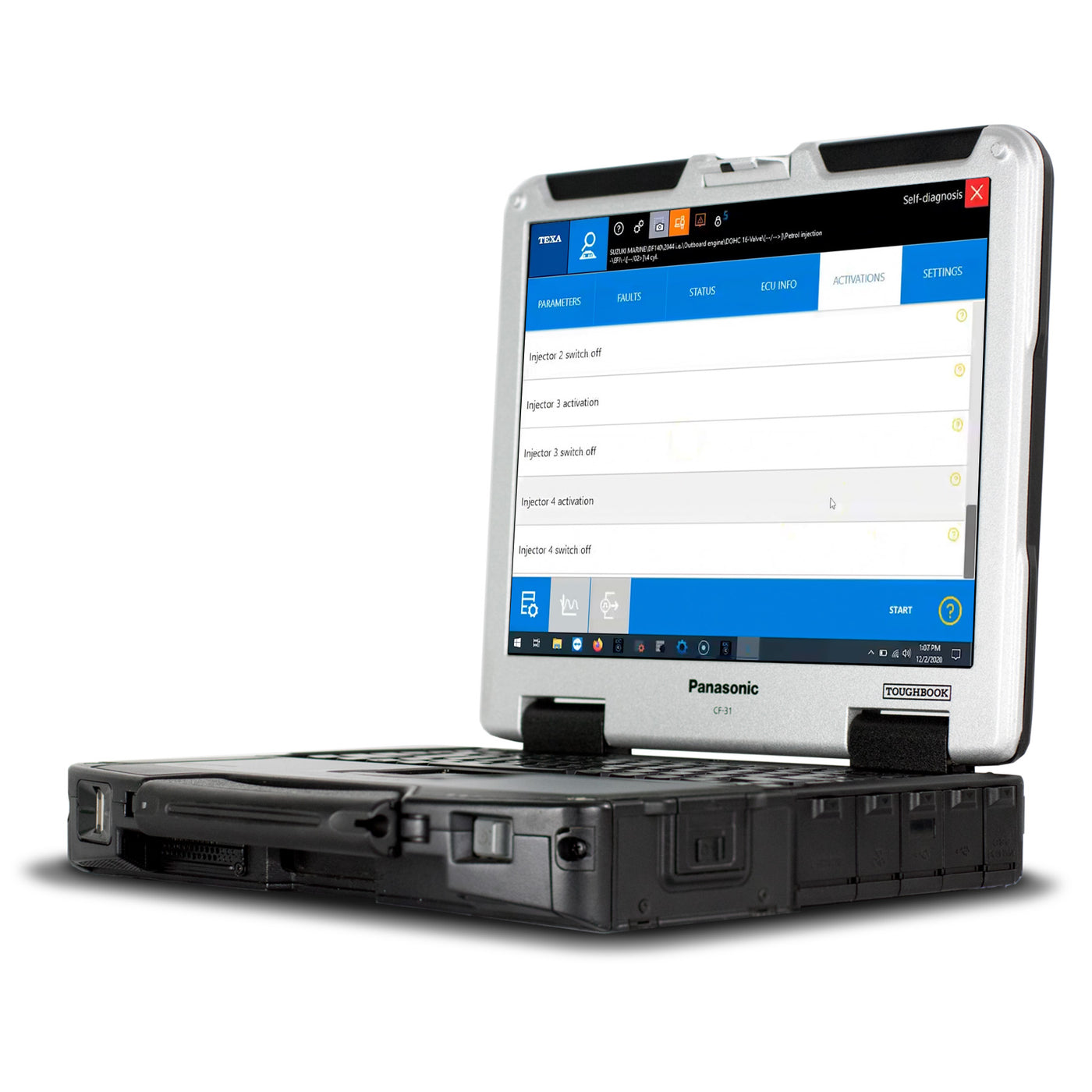 TEXA Dealer Level Marine Diagnostic Tool Full Coverage — Marine ...